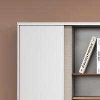 China QF-02A Office Furniture Wooden Filing Cabinet Modern Drawer Storage Cabinet for sale