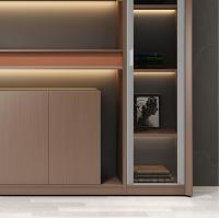 China Ceo Office Room Decorations Storage Bookcase Wooden Modern Mdf Bookshelft Bibliotheque File Cabinet for sale