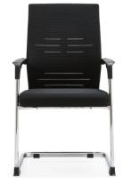 China Modern Wholesale Steel Structure Plastics Student Training Meeting Conference Task Fixed Bow Base Leg Mesh Office Chair for sale