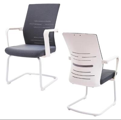China Mesh Lumbar Support Ergonomic Guest Visitor Waiting Room Chair Conference Office Meeting Chair for sale