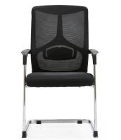 China Wholesale Mid Back Meeting Visitor Fixed Bow Leg Ergonomic Mesh Office Chair for sale