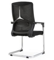 China Wholesale Mid Back Meeting Visitor Fixed Bow Leg Ergonomic Mesh Office Chair for sale