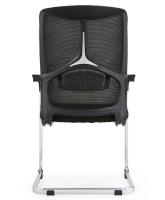 China Wholesale Mid Back Meeting Visitor Fixed Bow Leg Ergonomic Mesh Office Chair for sale