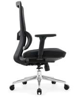 China Mid Back Ergonomic Breathable Mesh Office Chair Swivel Height Adjustable Work Staff Chair for sale