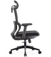 China Black Full Mesh Mesh Furniture Lumbar Support Massage Modern Wholesale Armrest Comfort Fabric Ergonomic Office Chair for sale