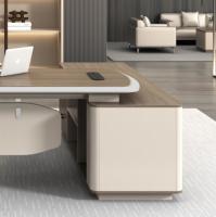 China Commercial Furniture Factory Custom High-end Modern Design L Shape Director Manger Ceo Boss Desk Executive Office Desk for sale