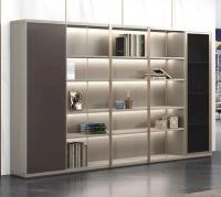 China Factory Hot New Commercial Furniture Office Large Bookshelf Mfc File Storage Office Cabinet for sale
