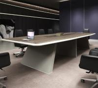 China Modern Simple Office Funiture Rectangular Negotiation Conference Meeting Room Table for sale
