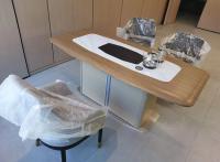 China Office Furniture Modern Sofa Center Table Set Mdf Wooden Tea Table Coffee Table for sale