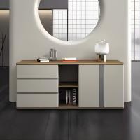 China Light Luxury Wind Entry Door Modern Simple Storage Partition Office Furniture Tea Water Cabinet for sale