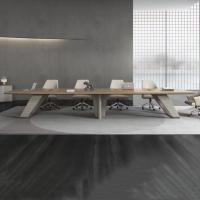 China Office Furniture Room Office Conference Table Mdf Modern Office Oem Wood Veneer Conference Table Meeting Table for sale
