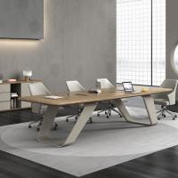 China Office Furniture Room Office Conference Table Mdf Modern Office Oem Wood Veneer Conference Table Meeting Table for sale