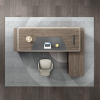 China Luxury Wooden Ceo Tables Boss Manager Office Table Modern Executive Desks Escritorio Office Desk for sale