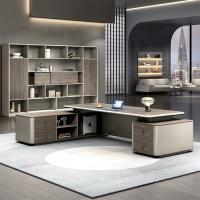 China Luxury Wooden Ceo Tables Boss Manager Office Table Modern Executive Desks Escritorio Office Desk for sale
