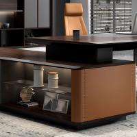 China Factory Custom Wholesale Luxury Design Ceo Boss Executive Office Desk Modern Boss Desk Manager Office Table Ceo Desk Luxury for sale
