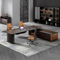 China Factory Custom Wholesale Luxury Design Ceo Boss Executive Office Desk Modern Boss Desk Manager Office Table Ceo Desk Luxury for sale