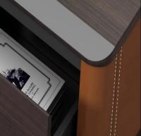 China office furniture wooden square storage cupboard with door small display table corner table for coffee tables for sale