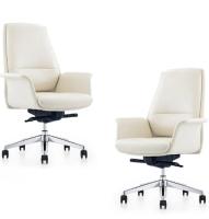 China Modern Comfortable High Back Office Chair Swivel Manager Executive Leather Office Chair Furniture for sale