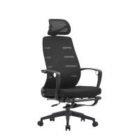 China Premium Ergonomic Office Chair for Long Hours of Comfortable Sitting Adjustable Black Mesh Executive Desk Chair for sale