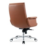 China Luxury Modern Adjustable Swivel Manager Executive High Quality Ergonomic Real Genuine Leather Recliner Office for sale
