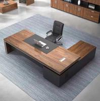 China Factory Made Customized Modern Manager Office Furniture L Shape Table Office Executives Large Class Desk for sale