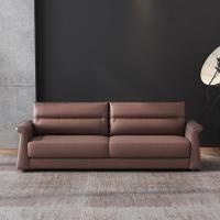China Office Furniture Commercial Office Reception Sofa Set Luxury Leather Sofa Italian Sectional Sofa Office Room Hall Waiting Couch for sale