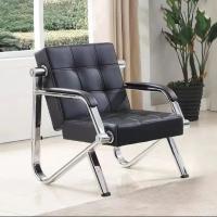 China Modern Beauty Spa Salon Waiting Room Sofa Comfort 3 Seater Office Sofa Leather Reception Sofa Couch for sale