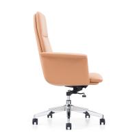 China Executive Leather Chair Cowhide Leather Office Chair Boss Office Table Design Office Furniture for sale