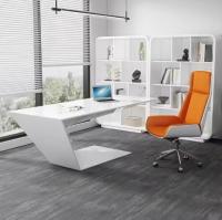China Paint boss President desk simple modern creative manager office desk office desk chair combination for sale