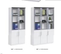 China New Design Wholesale Factory Book Shelf Door Bookshelf Display Cabinet Office Cabinet Storage for sale