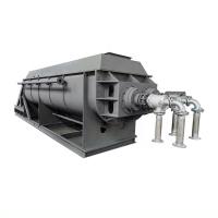 China Industrial Paddle Dryer 10-30 RPM for High Moisture Paste Materials Sludge Drying for sale