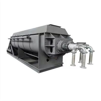 China Industrial Paddle Dryer 10-30 RPM for High Moisture Paste Materials Sludge Drying for sale