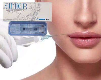 China Cross Linked Hyaluronic Acid Dermal Filler for Lip Injection 24mg/ml 2x30G for sale