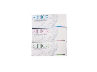 China SIMIER Hyaluronic Acid Dermal Filler 24mg/mL Injectable Gel for Lip and Wrinkle Treatment 1mL 2mL for sale