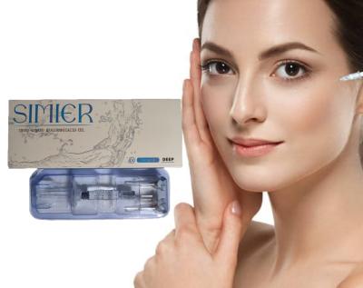 China 2ml Cross-linked HA Dermal Filler for Facial Shaping Hyaluronic Acid Injectable 24mg/ml for sale