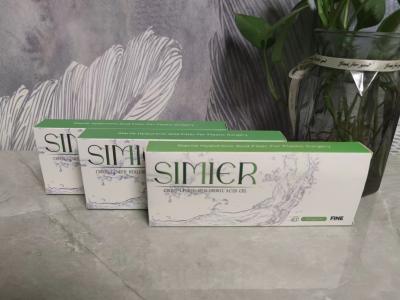 China SIMIER Transparent Dermal Filler 24mg/mL Hyaluronic Acid Injections for Lip Facial Wrinkle Correction for sale