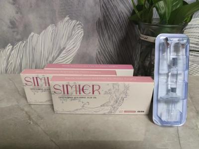 China SIMIER Sodium Hyaluronate Dermal Filler 1ml 24mg/ml Skin Rejuvenation Injectable for sale
