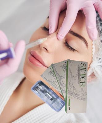 China Injectable Hyaluronic Acid Dermal Filler 24mg/mL Anti Wrinkle Lip Gel 2.0ml for sale
