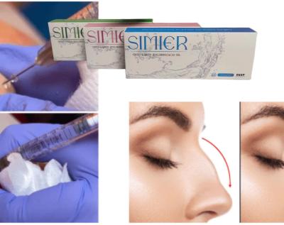 China SIMIER Cross Linked Hyaluronic Acid Dermal Filler Gel 24mg/ml for Wrinkle Correction for sale