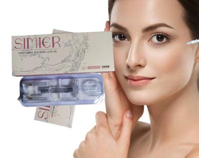 China SFDA Approved Hyaluronic Acid Dermal Filler 20mg/ml for Facial Wrinkle Treatment 1ml Syringe for sale