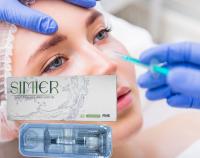 China SIMIER Crosslinked Hyaluronic Acid Dermal Filler 2ml Syringe for Lip Plumping and Wrinkle Correction for sale