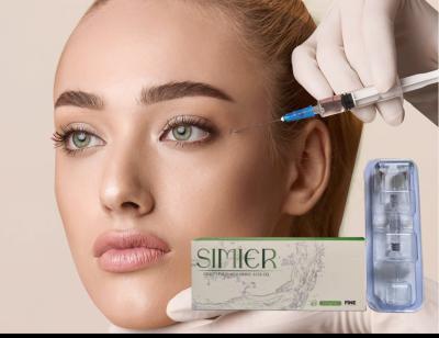 China 1ml Cross Linked Sodium Hyaluronate Dermal Filler for Lip and Rhinoplasty Injection for sale
