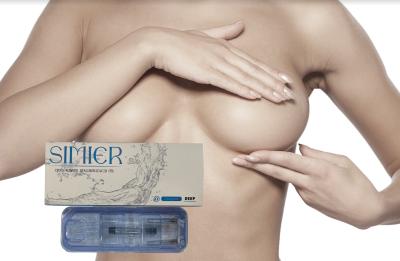 China Transparent 100cc Hyaluronic Acid Breast Filler Injections Tear Drop 24mg/ml 8-12 Months for sale