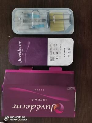 China Juvederm Ultra 3 Hyaluronic Acid Dermal Filler 2x1ml for Wrinkle Correction for sale