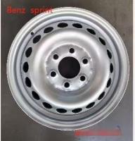 China Mercedes-Benz Genuine 16-inch Steel Wheel for Sprinter 910 - 6.5Jx16 Size, 13 KG Weight, OEM A91040113009090 for sale