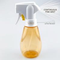 China 150ml Travel Size Continuous Spray Bottle Fine Mist Empty PET Plastic Refillable Cosmetic Packaging for sale