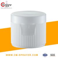 China 38/400 18mm Flip Top Cap Plastic Bottles Smooth Closure White for sale