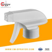 China 28/400  28/410 28/415 Ratchet Closure Hand Held Trigger Sprayer White Trigger Spray 28mm for sale