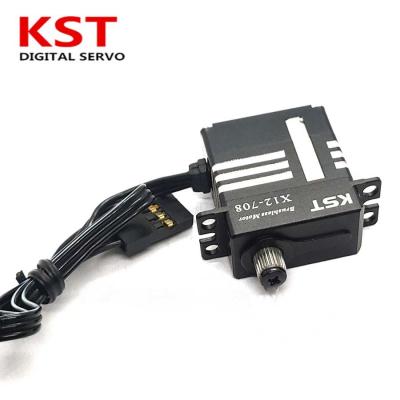 China KST X12-708 Miniature All-metal Digital High Voltage Brushless Servo With High Torque of 9.3kg for sale