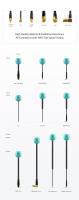 China Foxeer Antenna Lollipop 4 Plus 4+ FPV Antenna 5.8G 2.6Dbi RHCP SMA RPSMA UFL MMCX FPV Omni LDS Antenna for FPV Racing Drone for sale